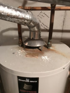 improper venting for water heater - Water Heaters Installed by Licensed ...